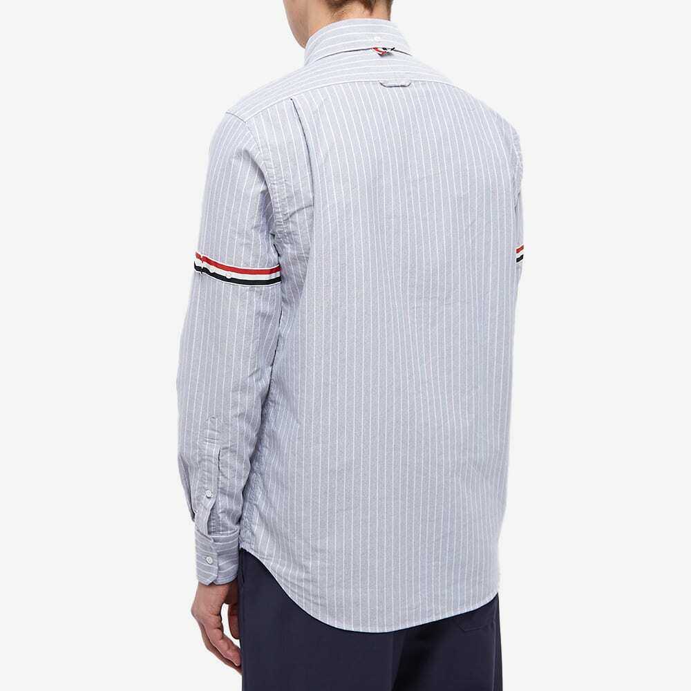 Thom Browne Men's Tricolor Armband Pinstripe Oxford Shirt in Navy Thom ...