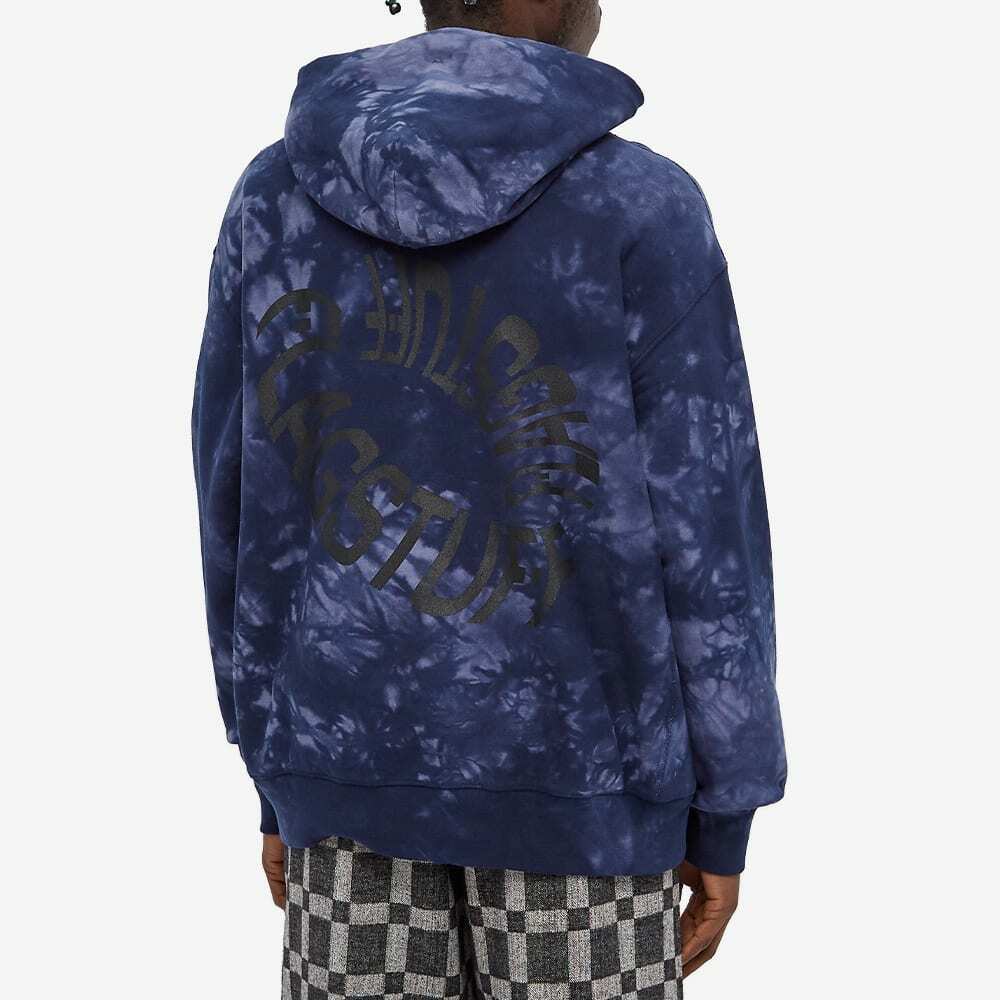 Flagstuff Men's Tie Dye Hoody in Navy Flagstuff