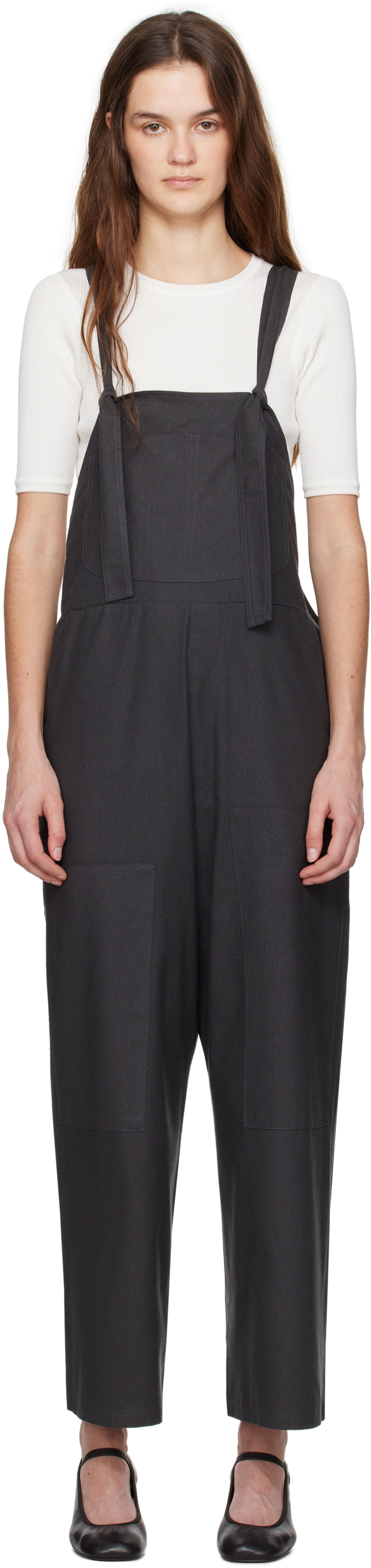 Baserange Gray Gren Overalls Baserange