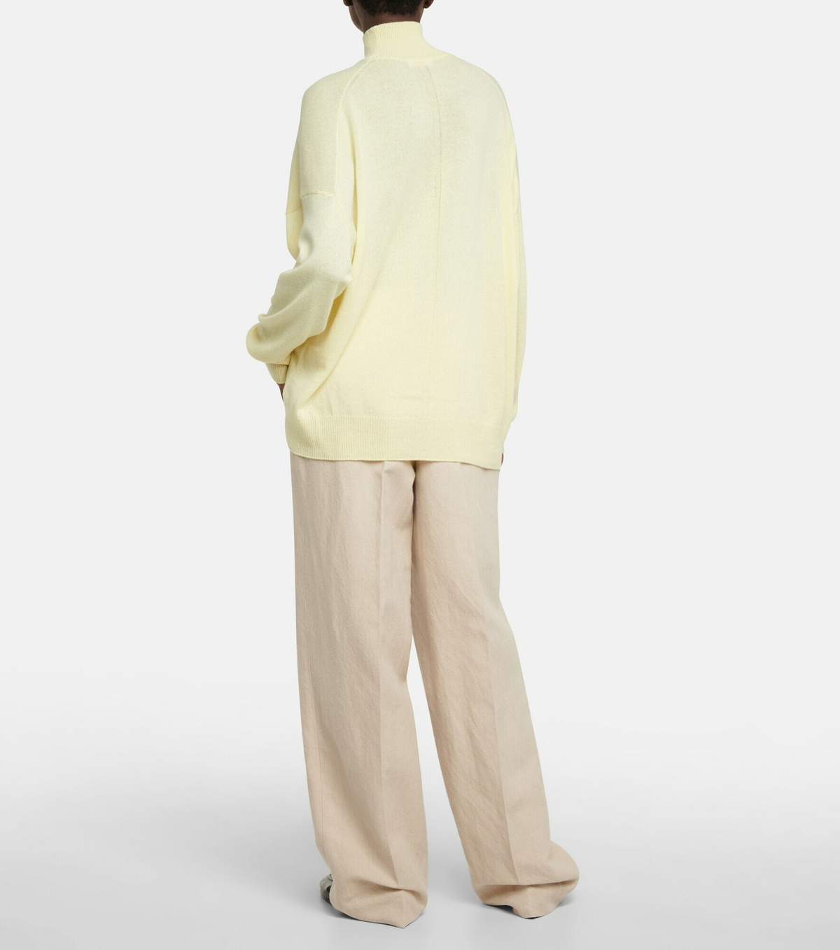 The Row - Dohan cashmere mockneck sweater The Row