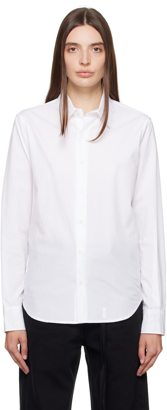 Ann Demeulemeester White Edwine Standard Shirt Ann Demeulemeester