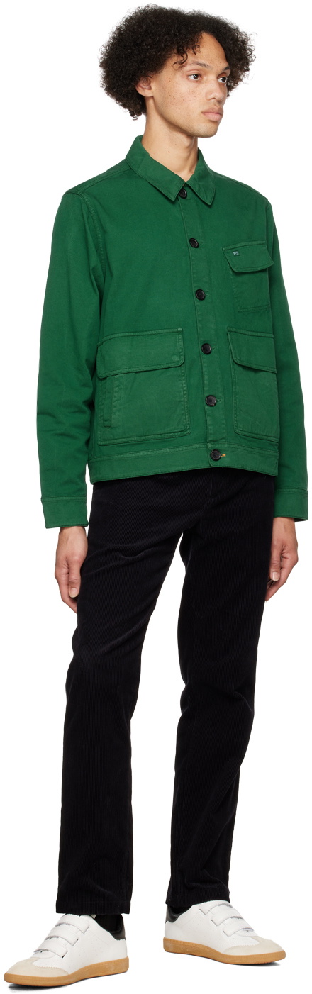 PS by Paul Smith Green Button Jacket PS by Paul Smith