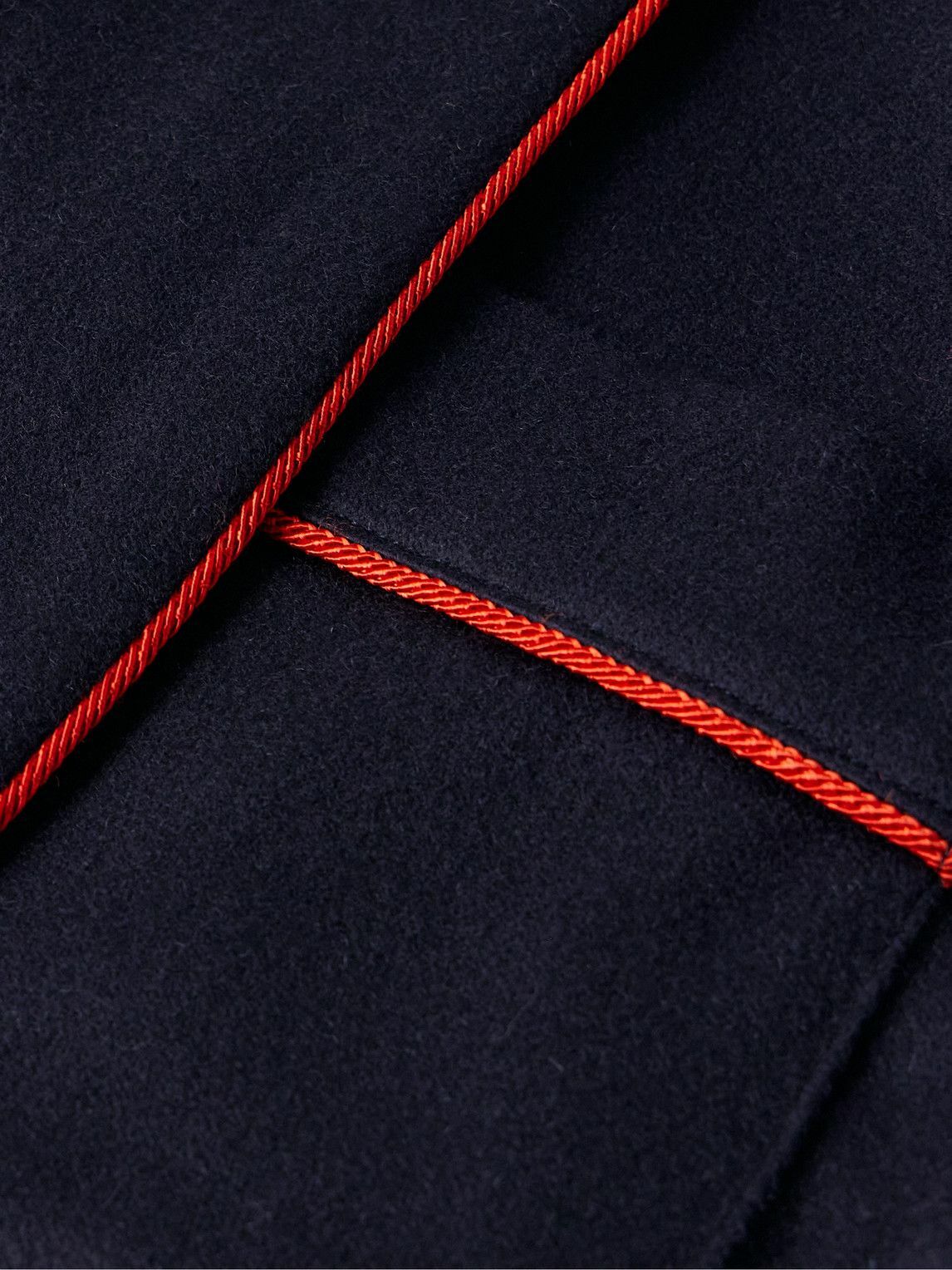 Rubinacci - Wool and Cashmere-Blend Robe - Blue Rubinacci