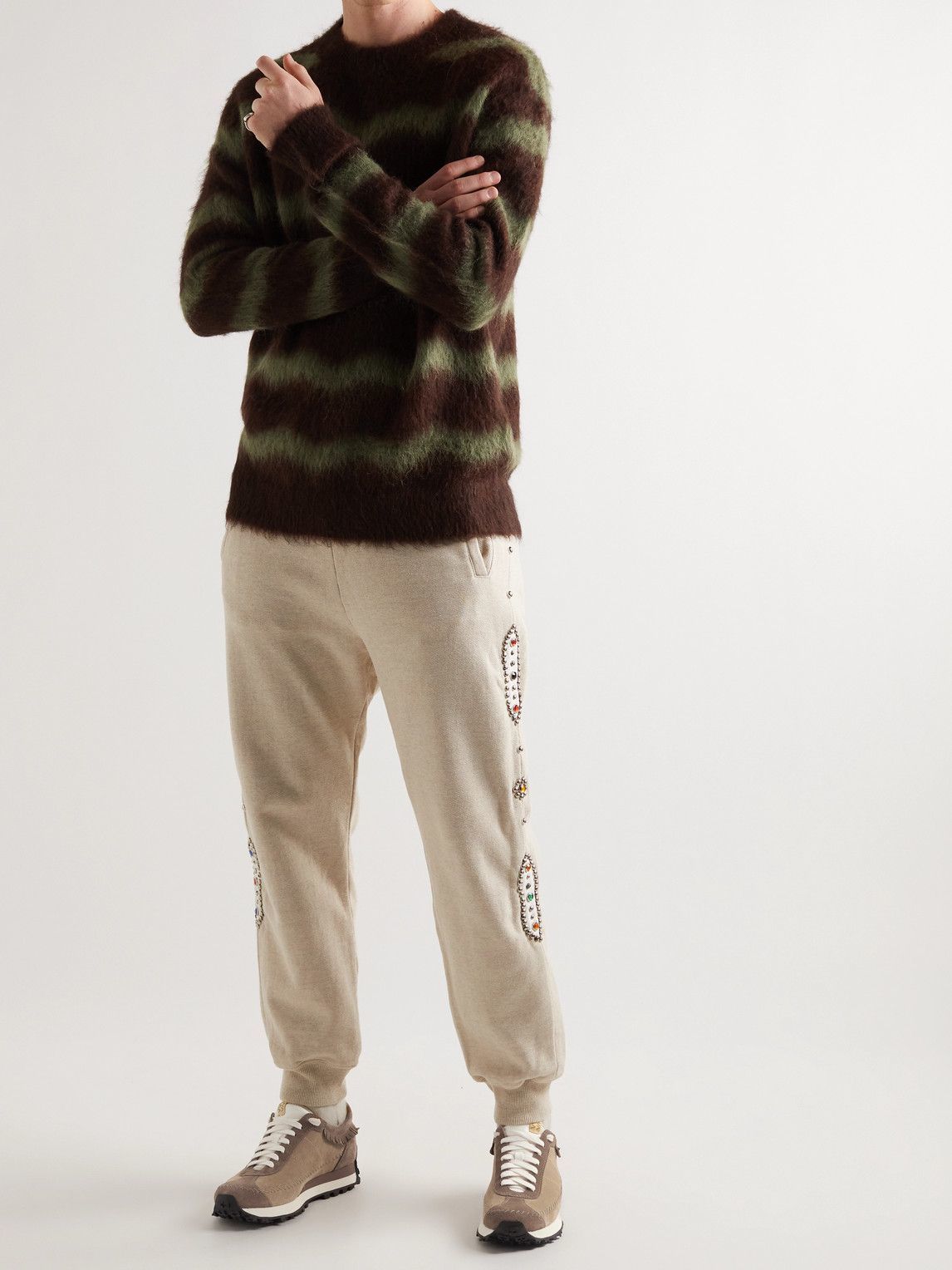 Visvim - Walpi Fringed Suede Sneakers - Brown Visvim