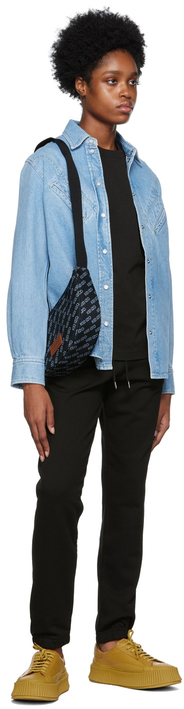 Kenzo Blue Kenzo Paris Western Shirt Kenzo