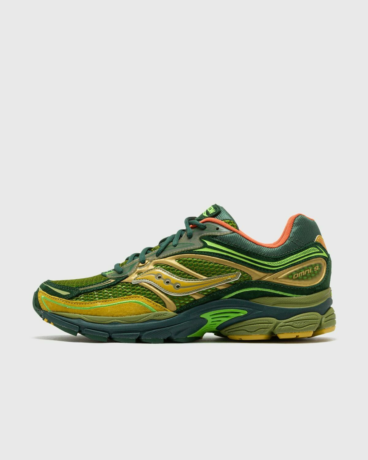 Saucony Originals X Starcow PROGRID OMNI 9 Green Mens Lowtop Saucony ...