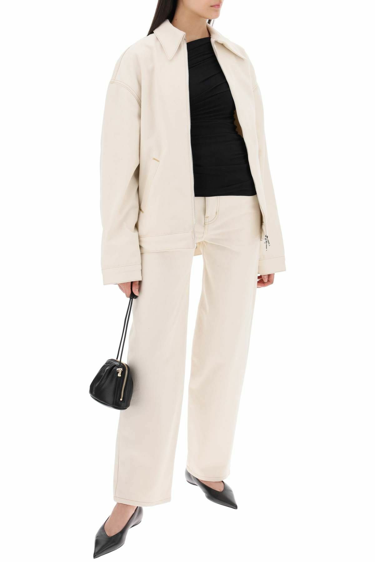 INTERIOR "drapped madi Black Interior