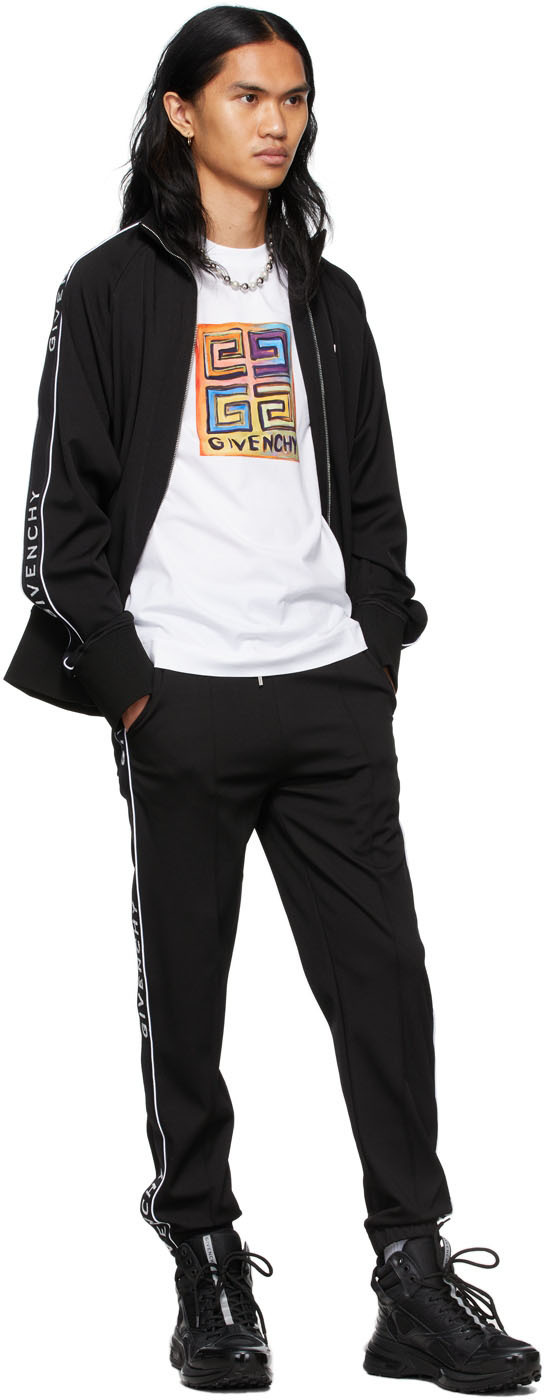 Givenchy Black Nylon Track Jacket Givenchy