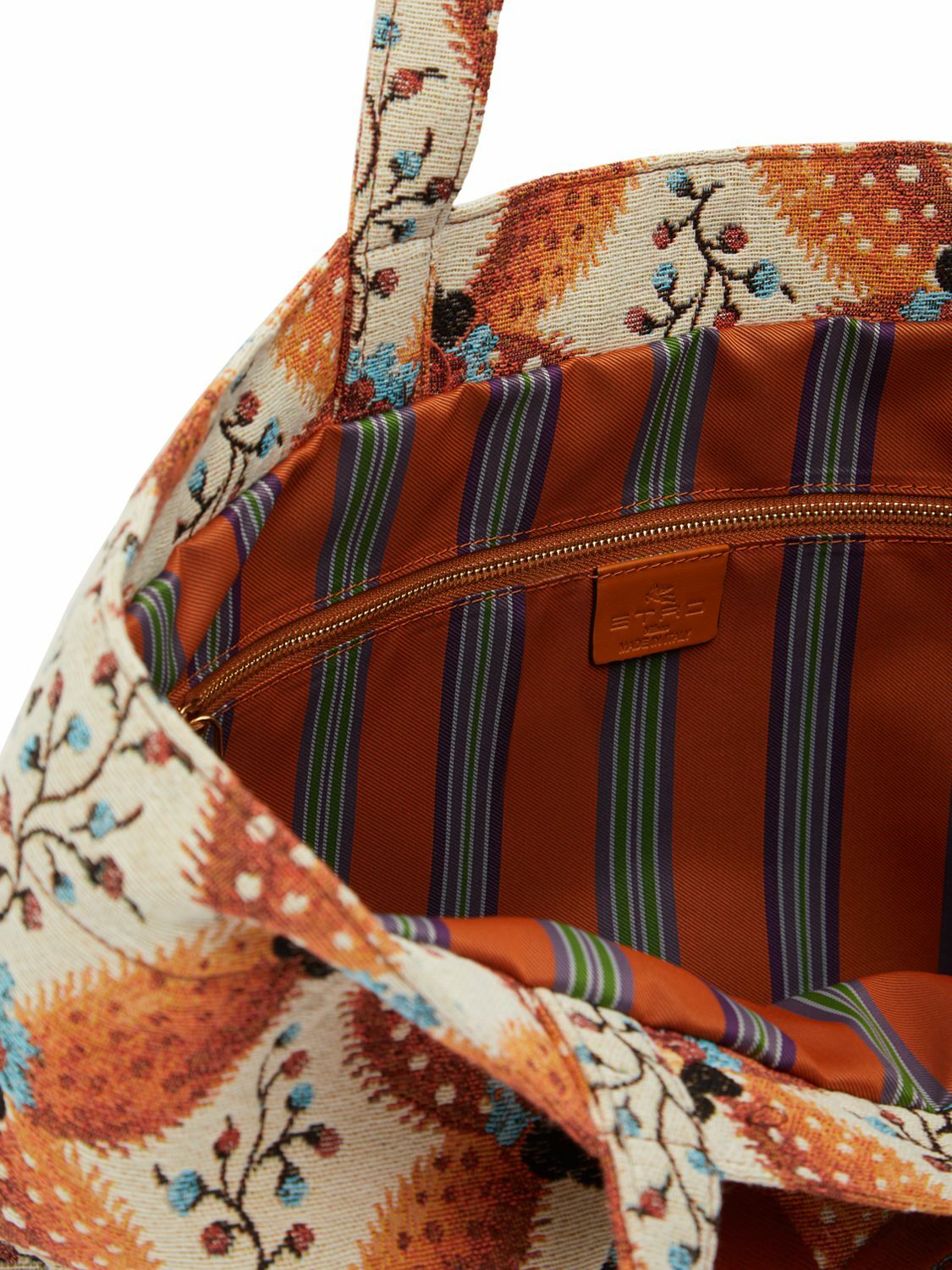 ETRO - Embroidered Cotton Tote Bag Etro