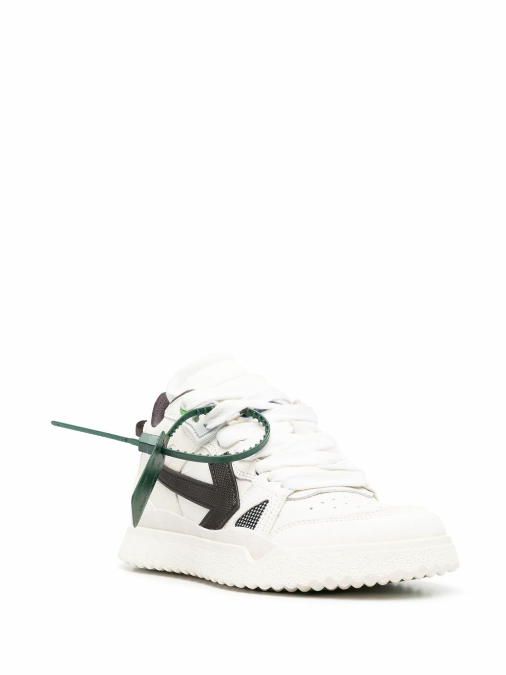 OFF-WHITE - Mid Top Sponge Sneakers Off-White