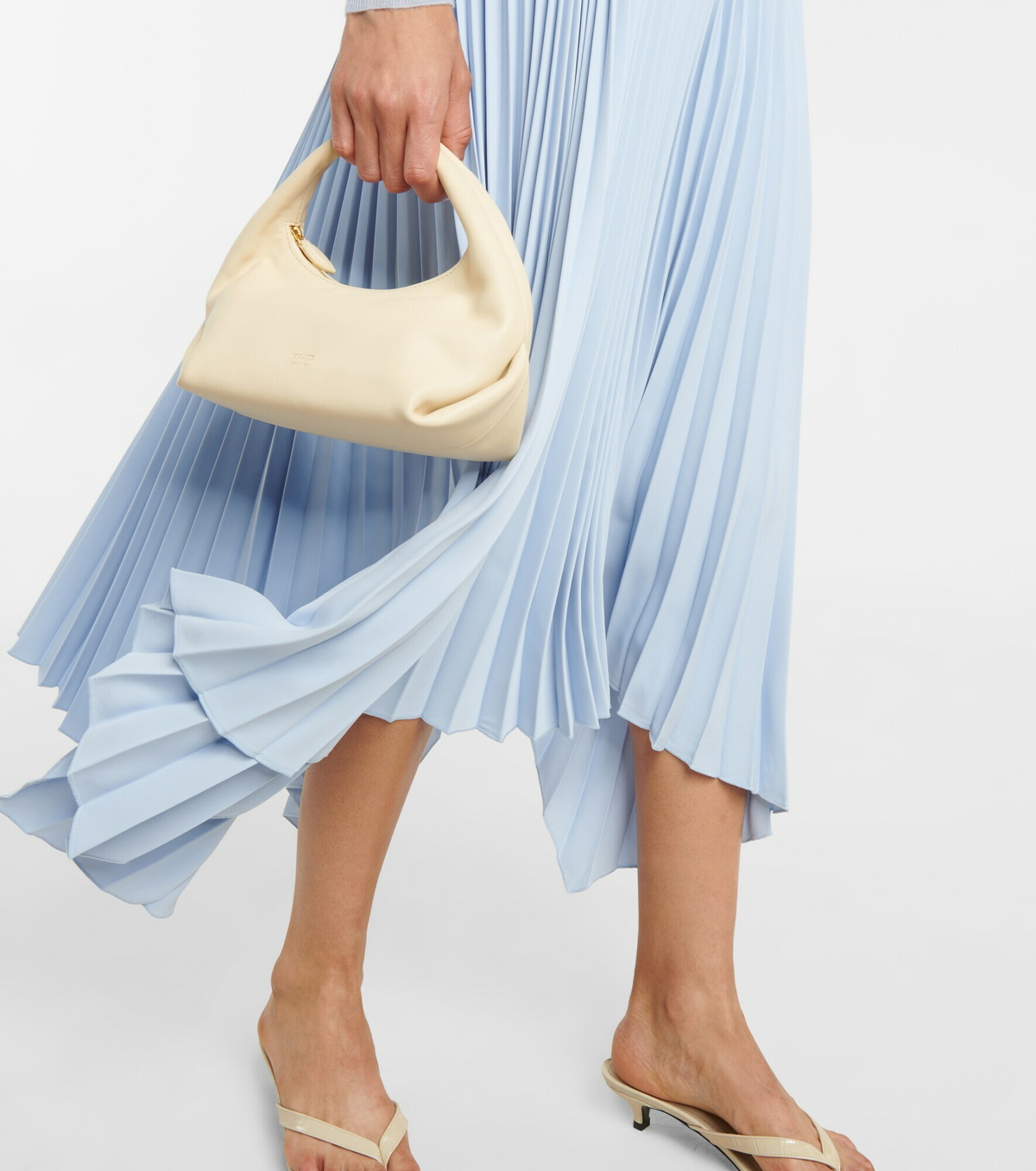 Joseph - Ade pleated crêpe midi skirt Joseph