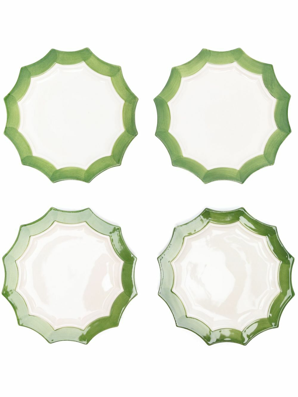 Les-Ottomans Stars Plates (Set Of Four) Les Ottomans