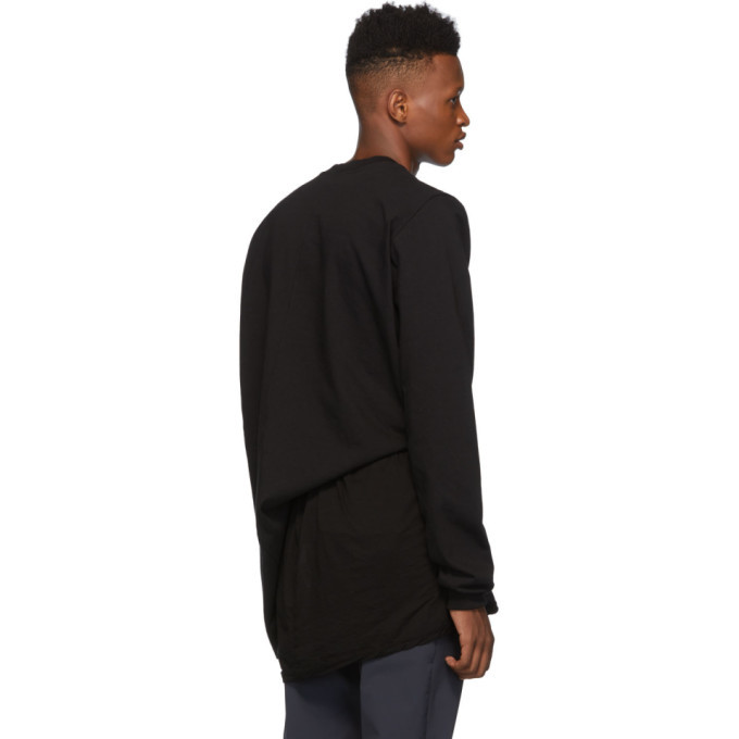 Rick Owens Drkshdw Black Subhuman Sweatshirt Rick Owens Drkshdw Rick Owens Drkshdw Black Subhuman Sweatshirt Rick Owens Drkshdw