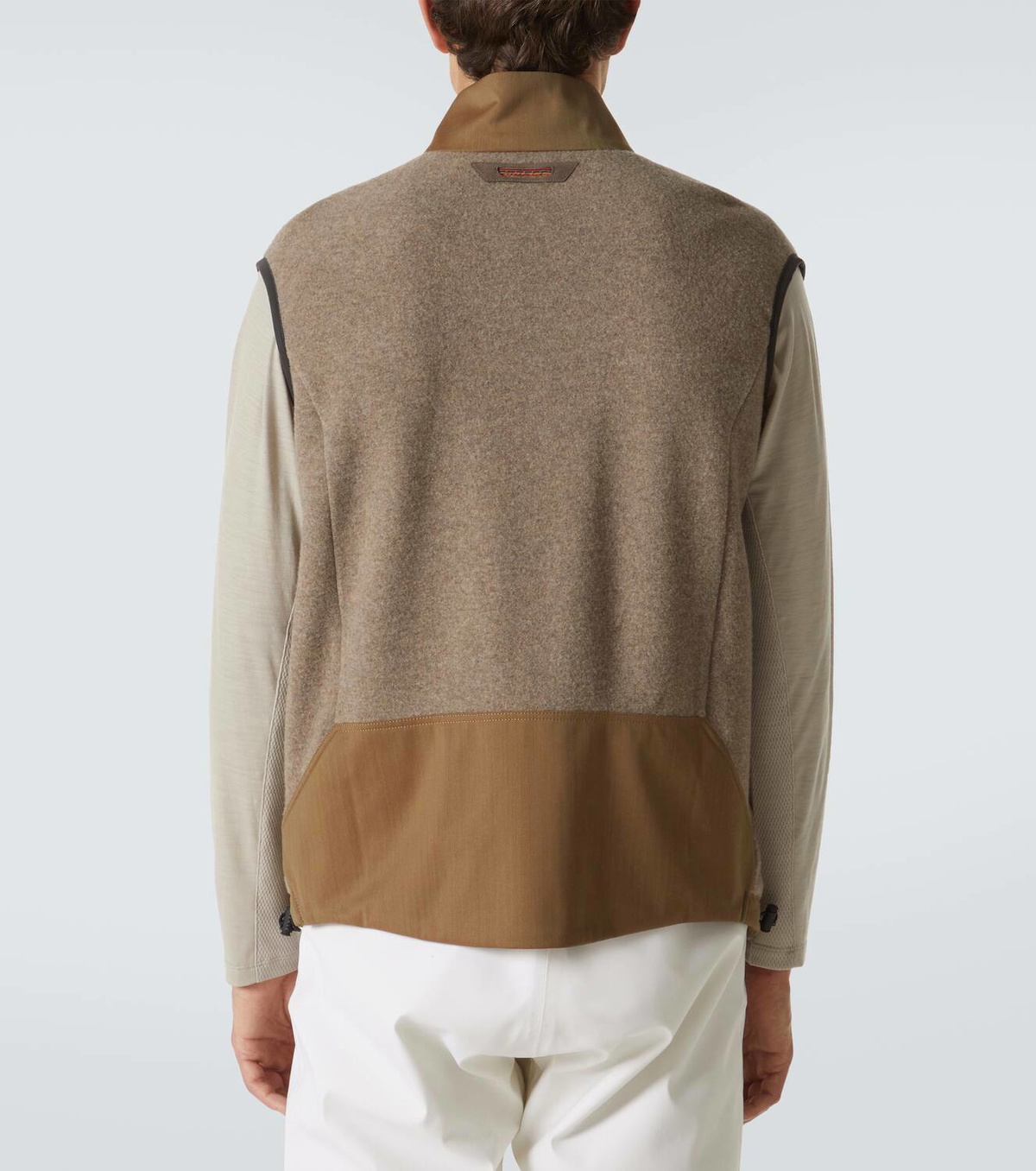 Sease Wool and cashmere-blend fleece vest Sease