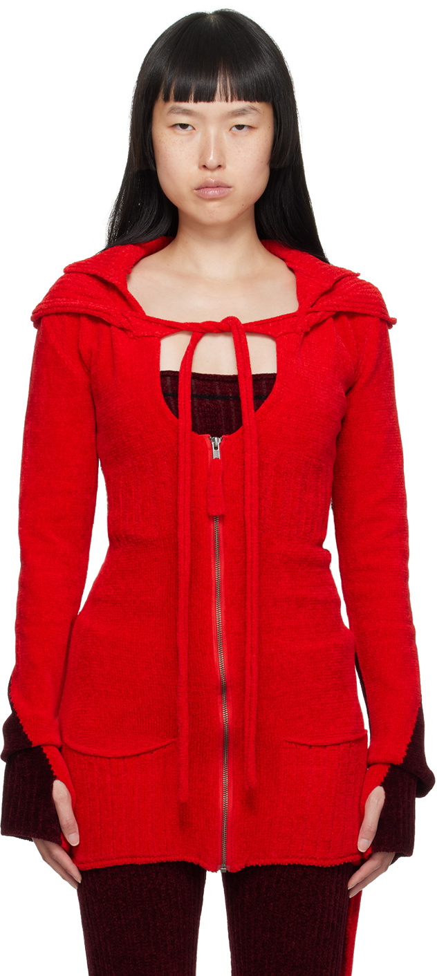 Ottolinger Red Extended Cardigan Ottolinger