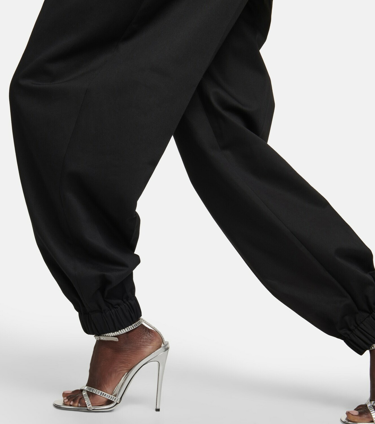 Alexandre Vauthier - High-rise pleated cotton pants Alexandre Vauthier