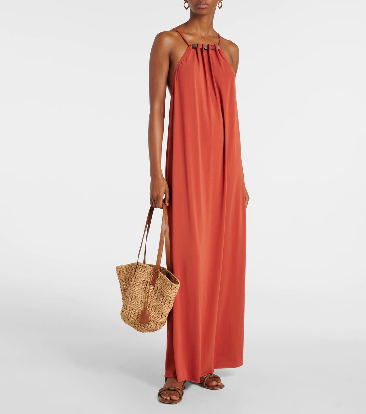 Eres Tiana halterneck maxi dress ERES