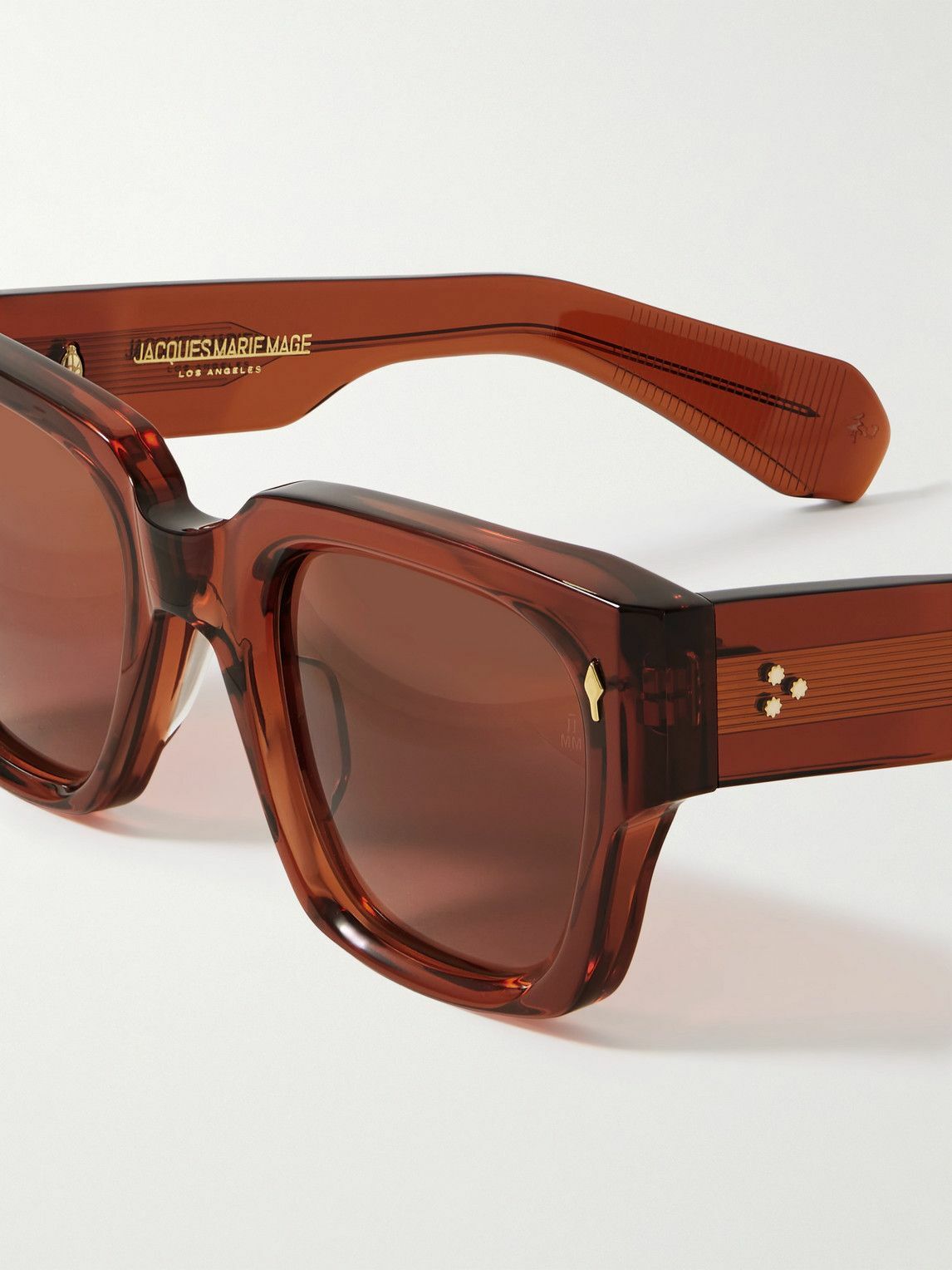 Jacques Marie Mage - Enzo Square-Frame Acetate Sunglasses Jacques Marie ...