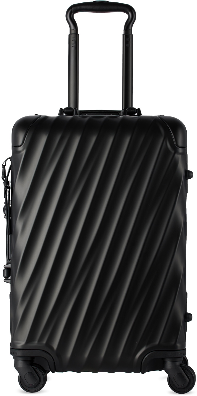 Tumi Black 19 Degree Aluminium International Carry-On Suitcase Tumi