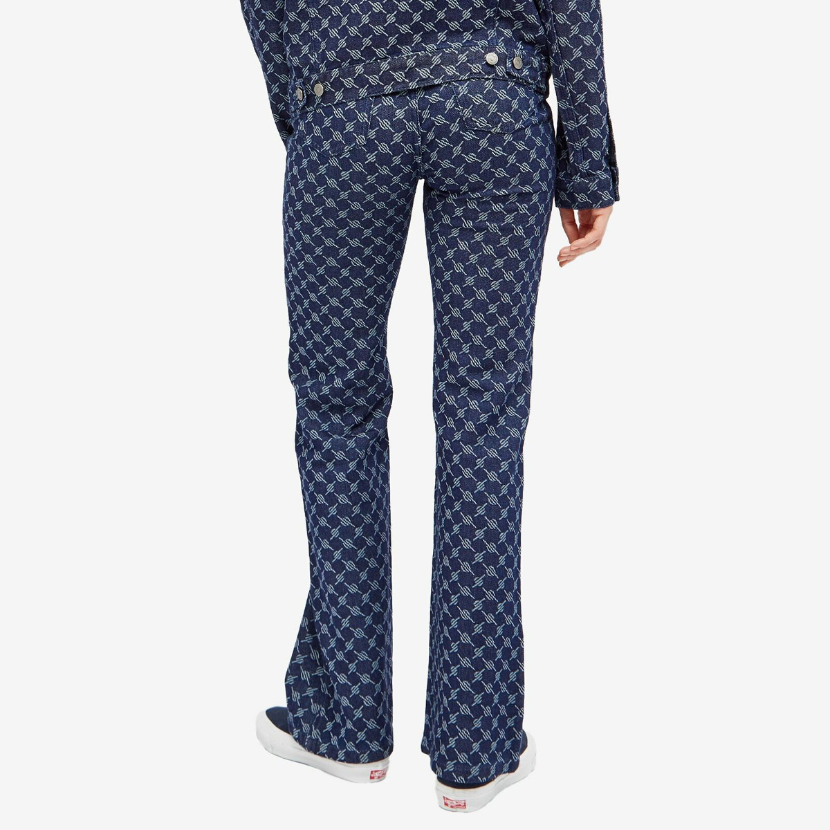 Daily Paper Women's Raven Jean in Mid Blue Daily Paper
