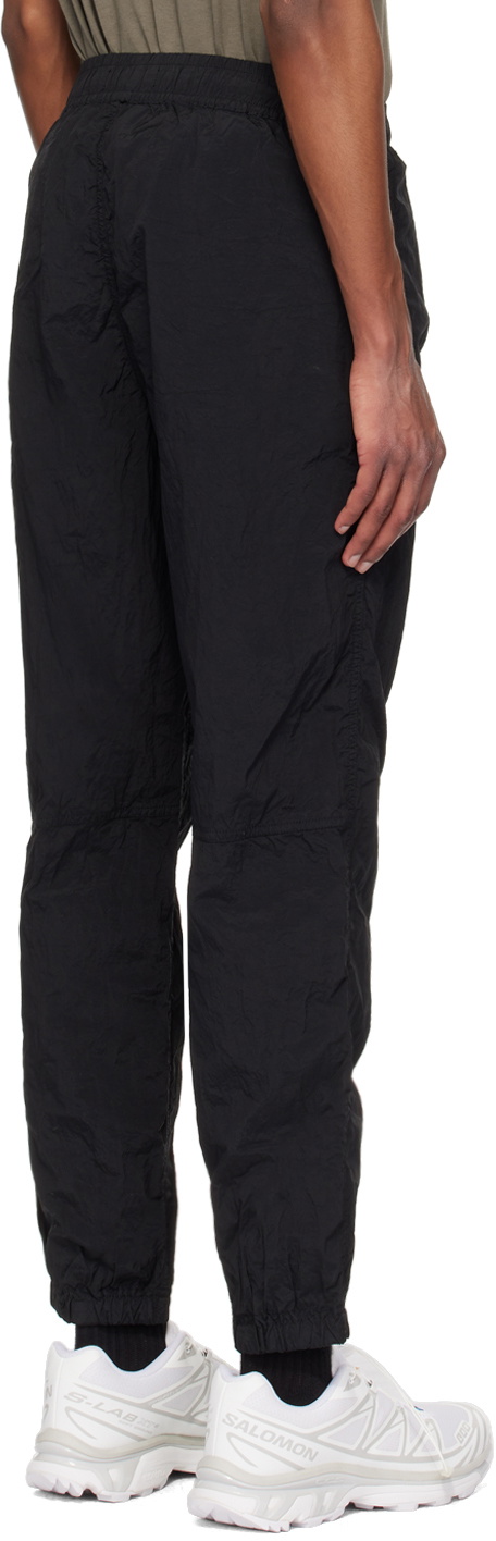 Stone Island Black Nylon Metal Sweatpants Stone Island