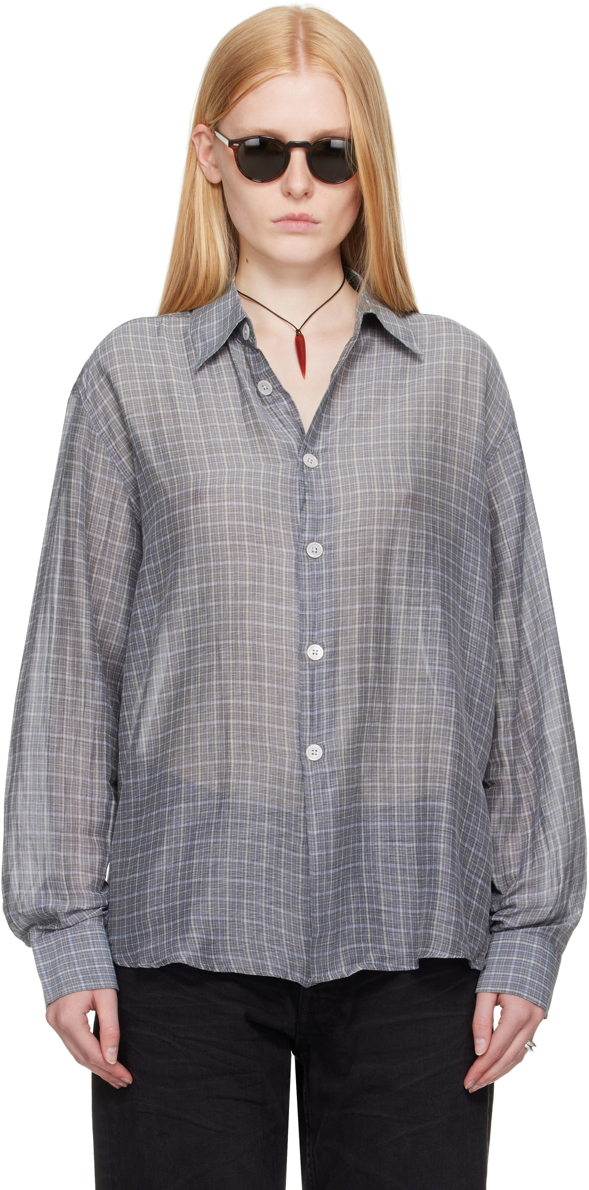 OUR LEGACY Gray Beyond Shirt Our Legacy