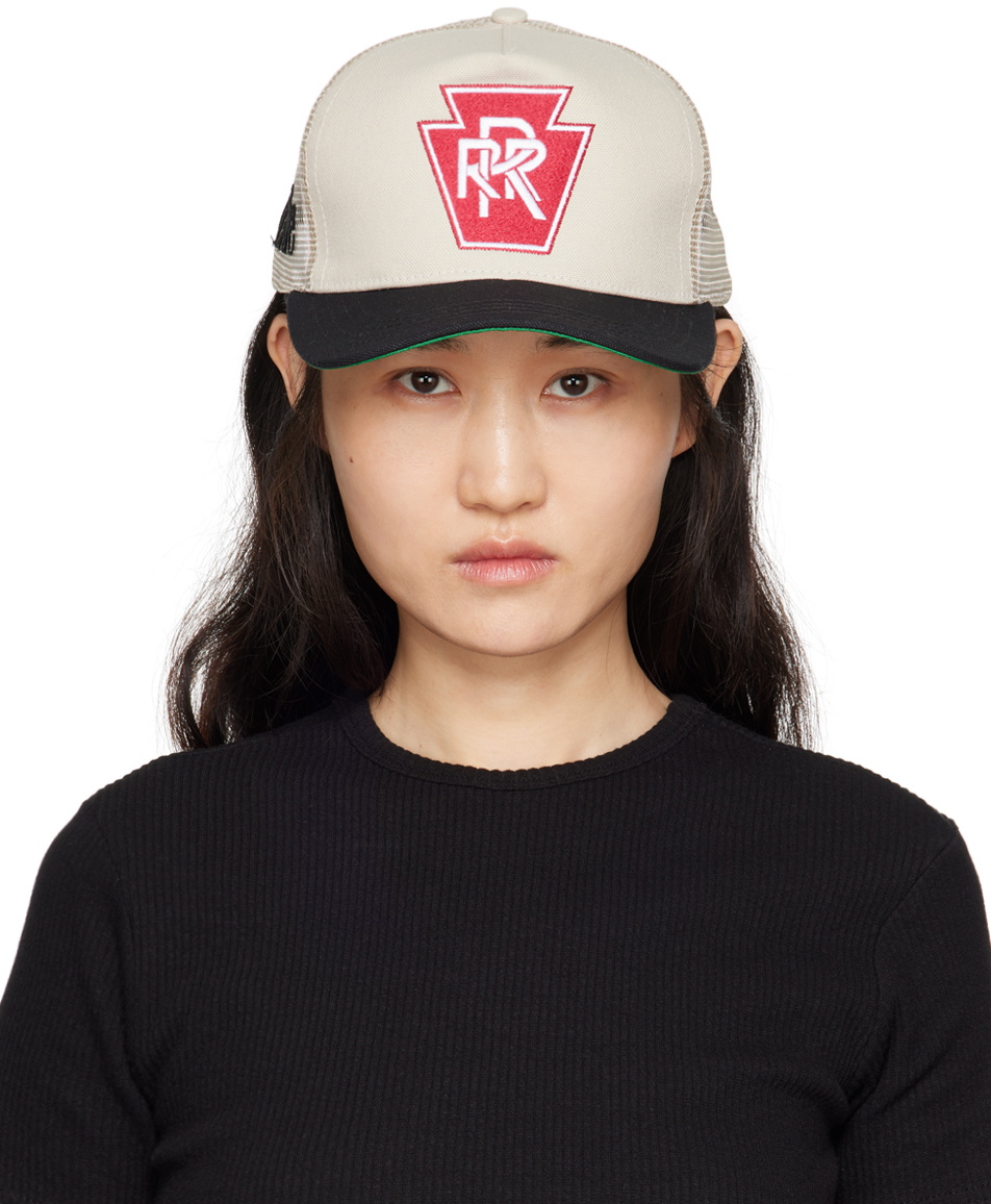 Rhude Beige Triple R Cap Rhude