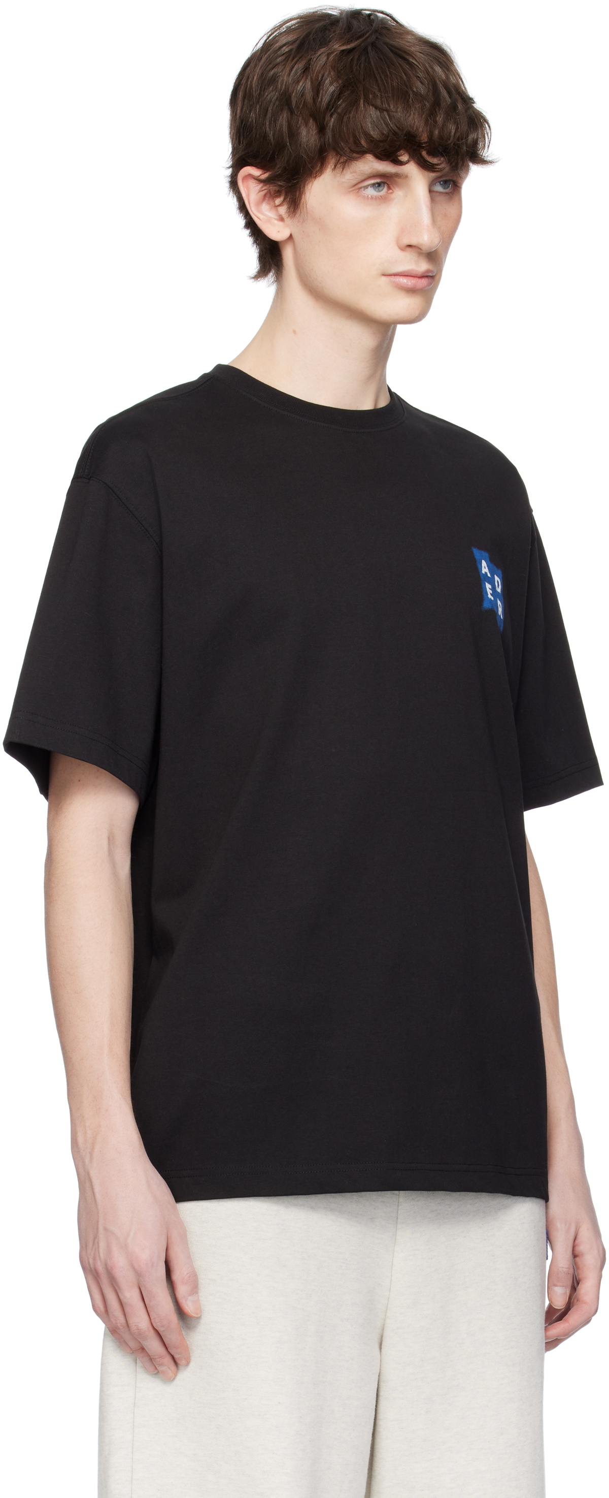 ADER error Black Sig; TRS Tag 04 T-shirt ADER error