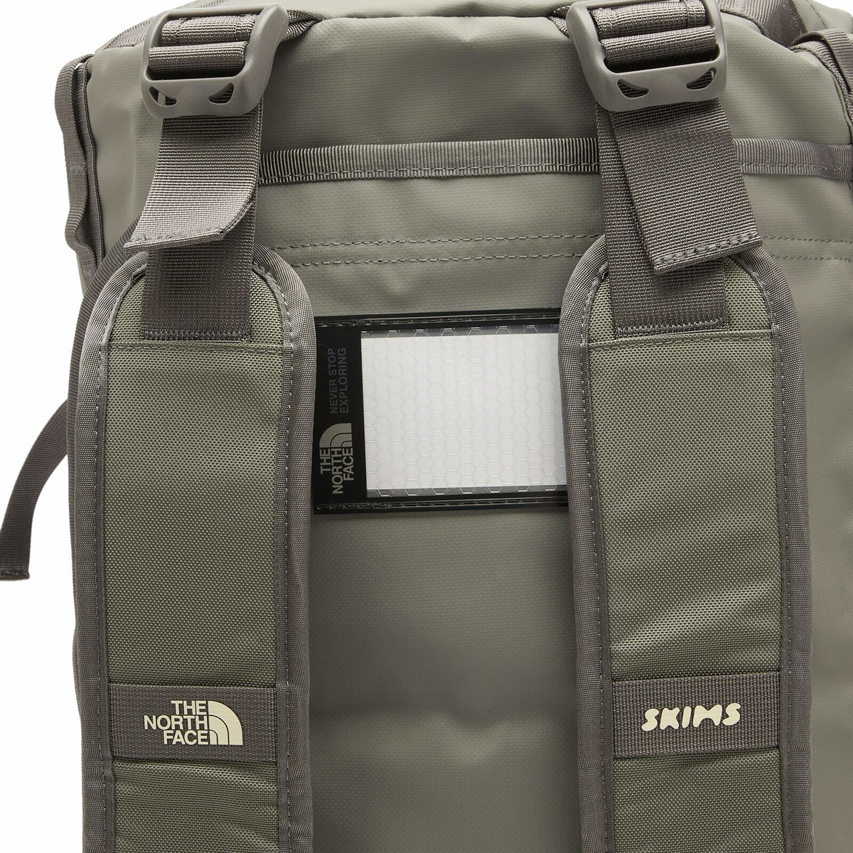 The North Face Women's x SKIMS Base Camp Duffel - S in Sk Gunmetal The ...