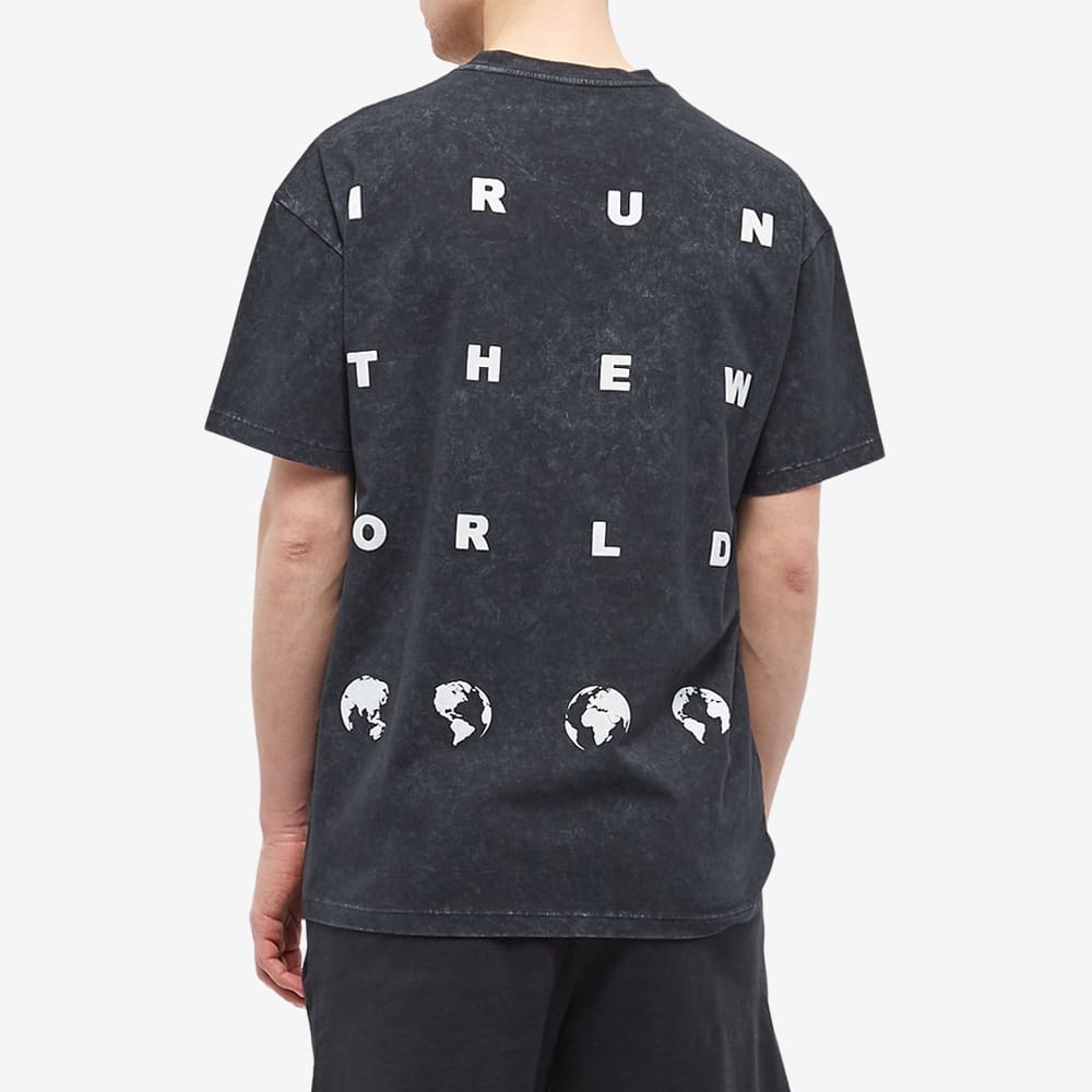 Over Over Men's Run The Wold Easy T-Shirt in Black OVER OVER