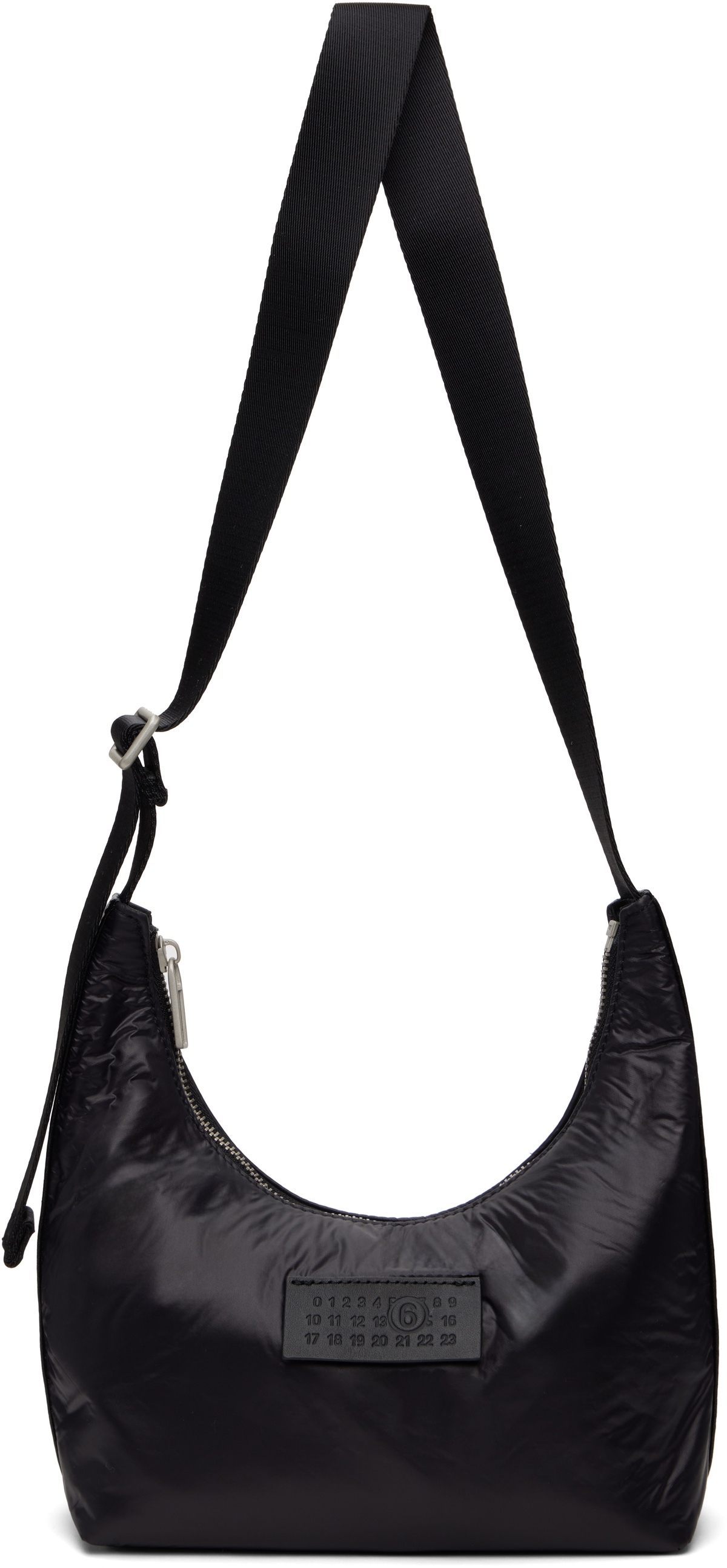 MM6 Maison Margiela Black Nylon Mini Bag MM6 Maison Margiela