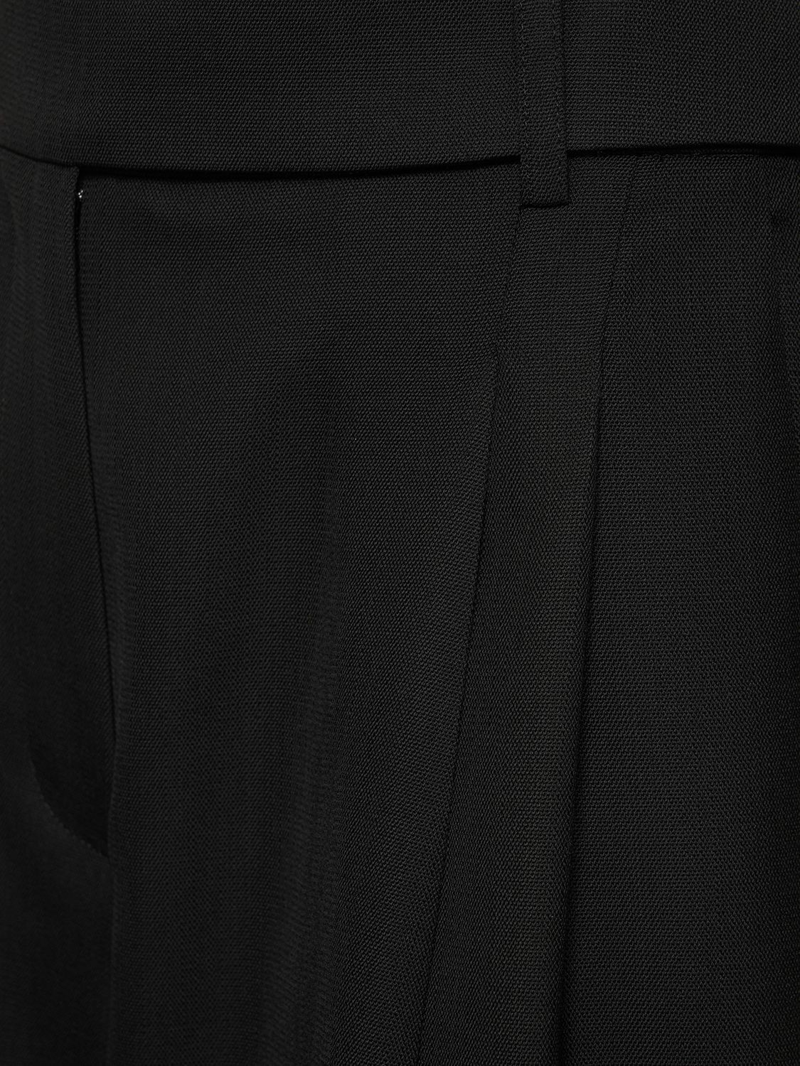 ALEXANDRE VAUTHIER - Wide Leg High Waist Tuxedo Pants Alexandre Vauthier