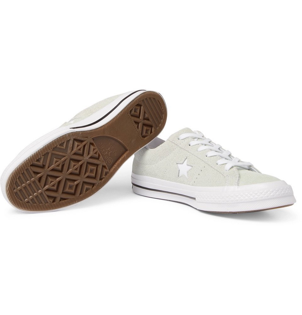 Converse - One Star Suede Sneakers - Men - Light gray Converse