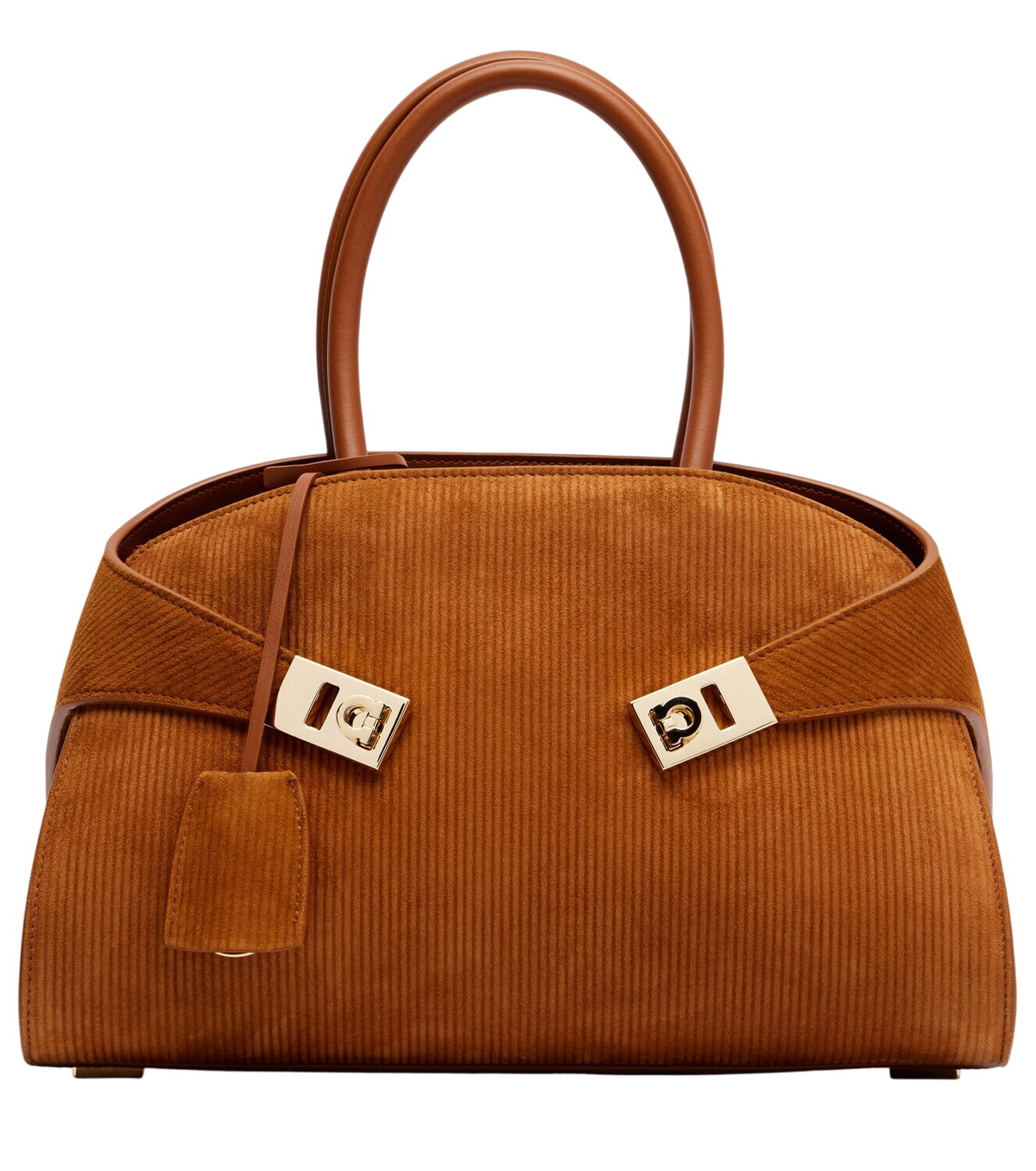 Ferragamo Hug Medium suede tote bag Salvatore Ferragamo