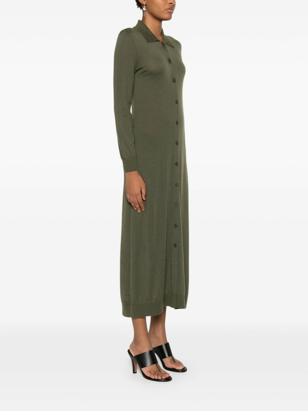 Lisa Yang Buttoned Knitted Dress Lisa Yang