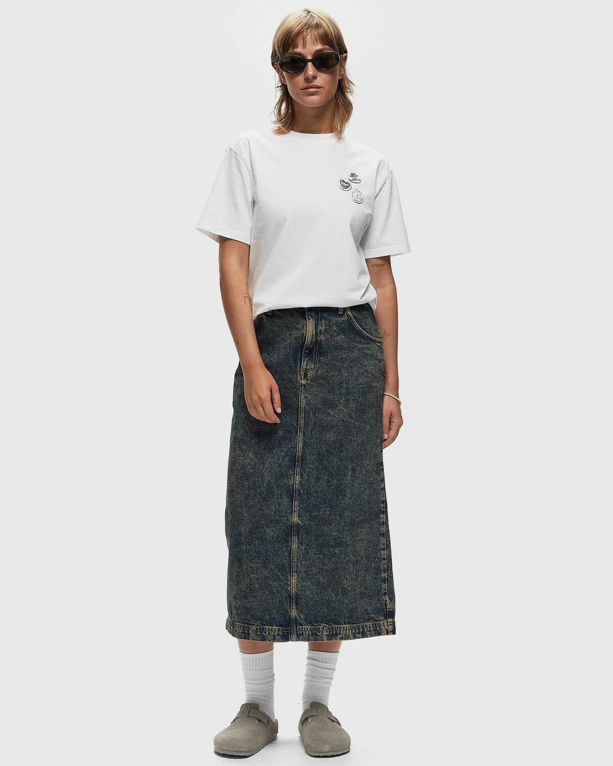 Carhartt Wip S/S Pins Tee White Shortsleeves Carhartt WIP