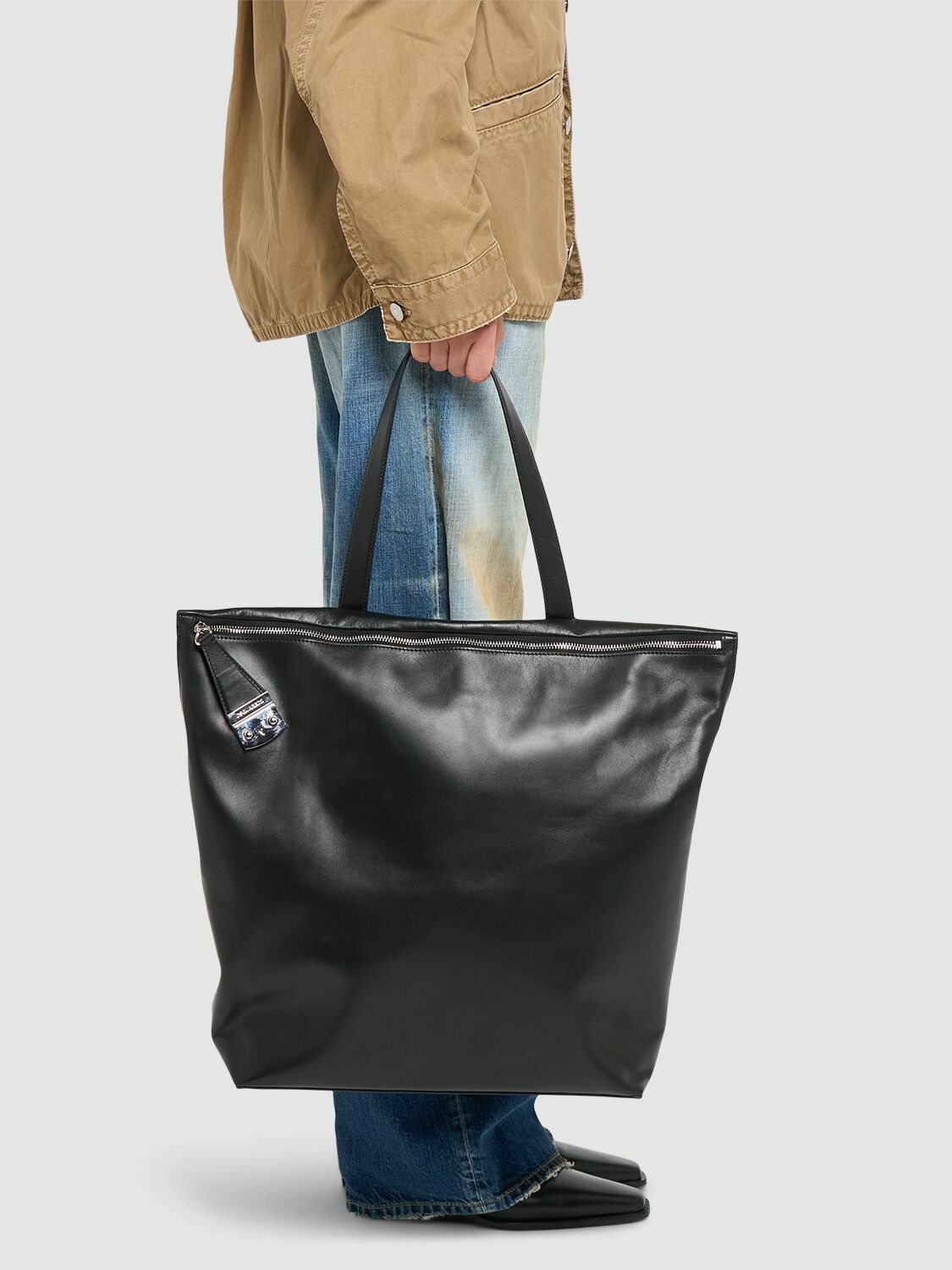 DSQUARED2 Leather Shopping Bag Dsquared2