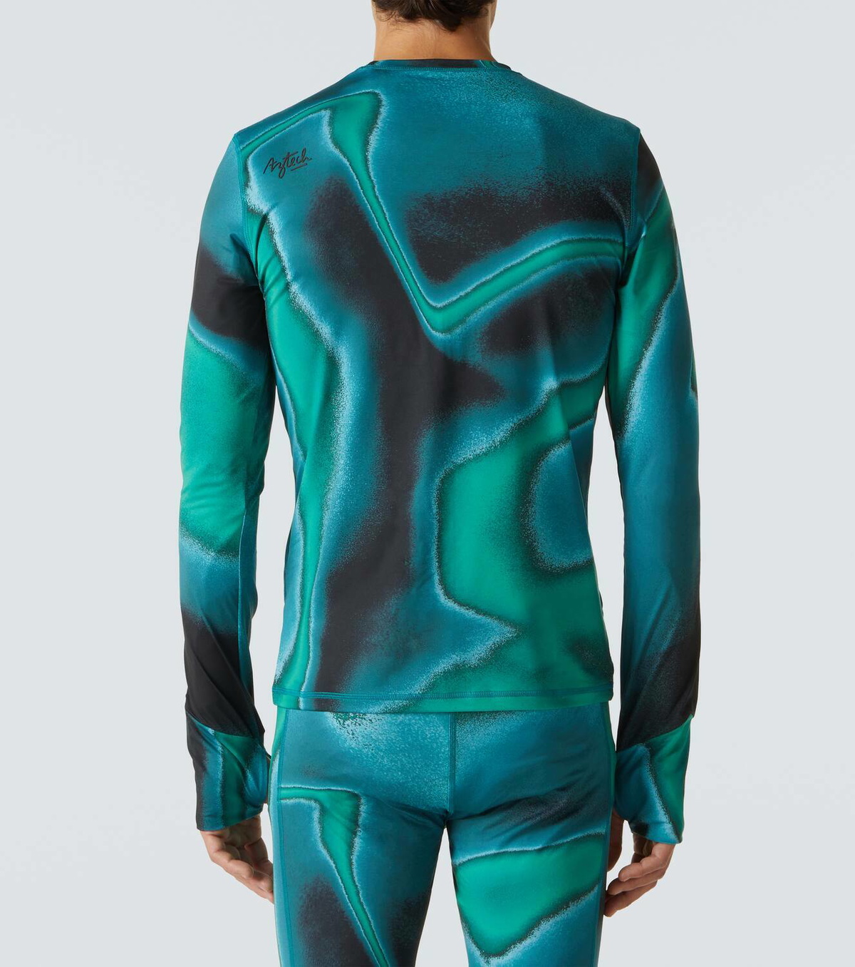 Aztech Mountain Aztech Next To Skin printed ski top Aztech Mountain