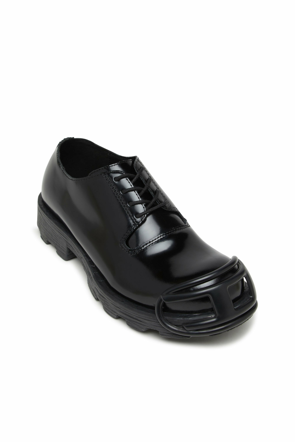 Diesel D-Hammer-Leather lace-up shoes with oval D toe cap - Lace Ups ...