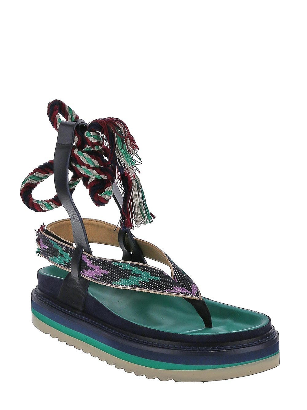 Isabel Marant Ikat Chunky Sandals Isabel Marant