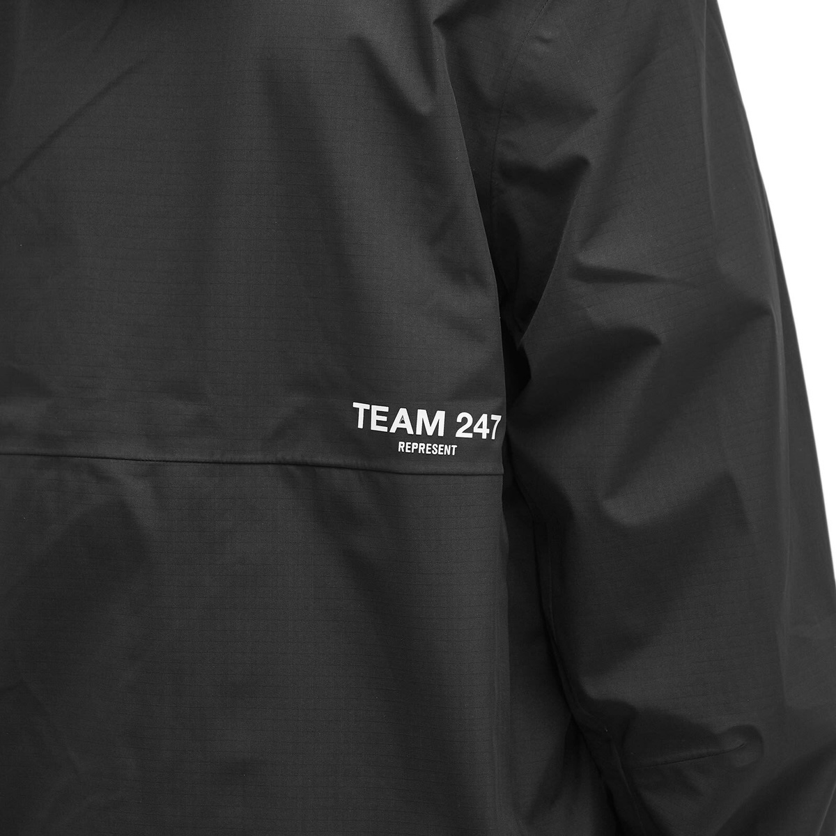 Represent Men's Team 247 Technical Jacket in Jet Black Represent