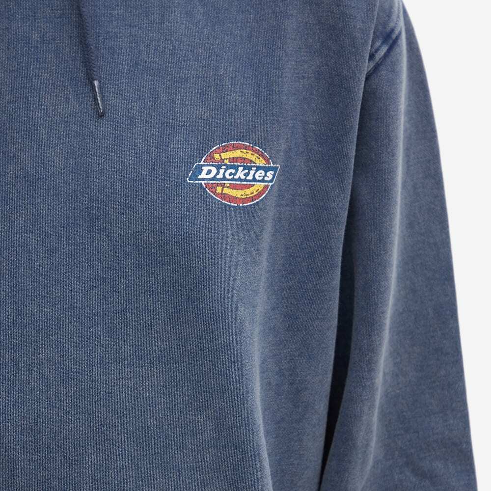 Dickies Men's Icon Washed Hoody in Navy Blue Dickies Construct