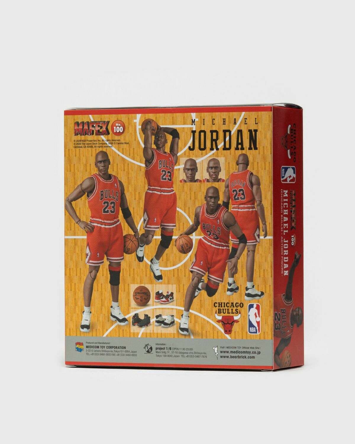 Medicom Mafex Nba Chicago Bulls Michael Jordan Figure Multi Cool Stuff ...