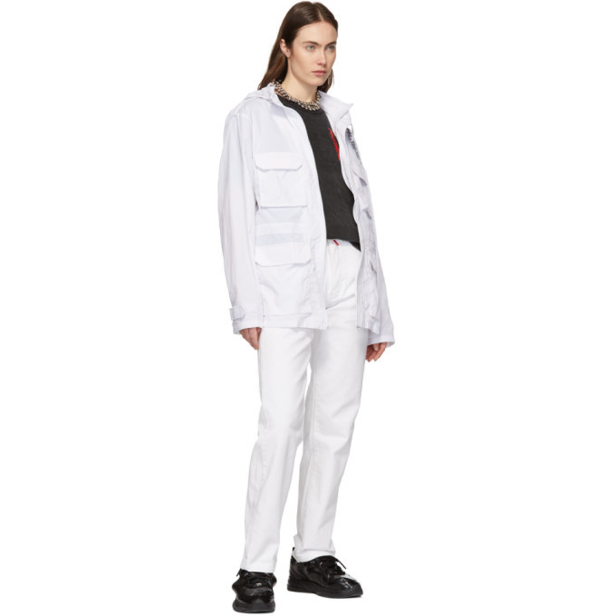 Polythene* Optics White M65 Jacket Polythene* Optics