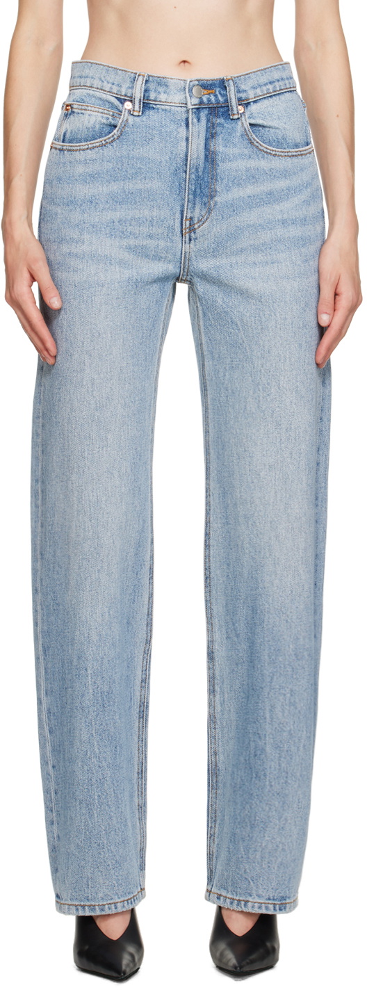 Alexander Wang Blue EZ Jeans Alexander Wang