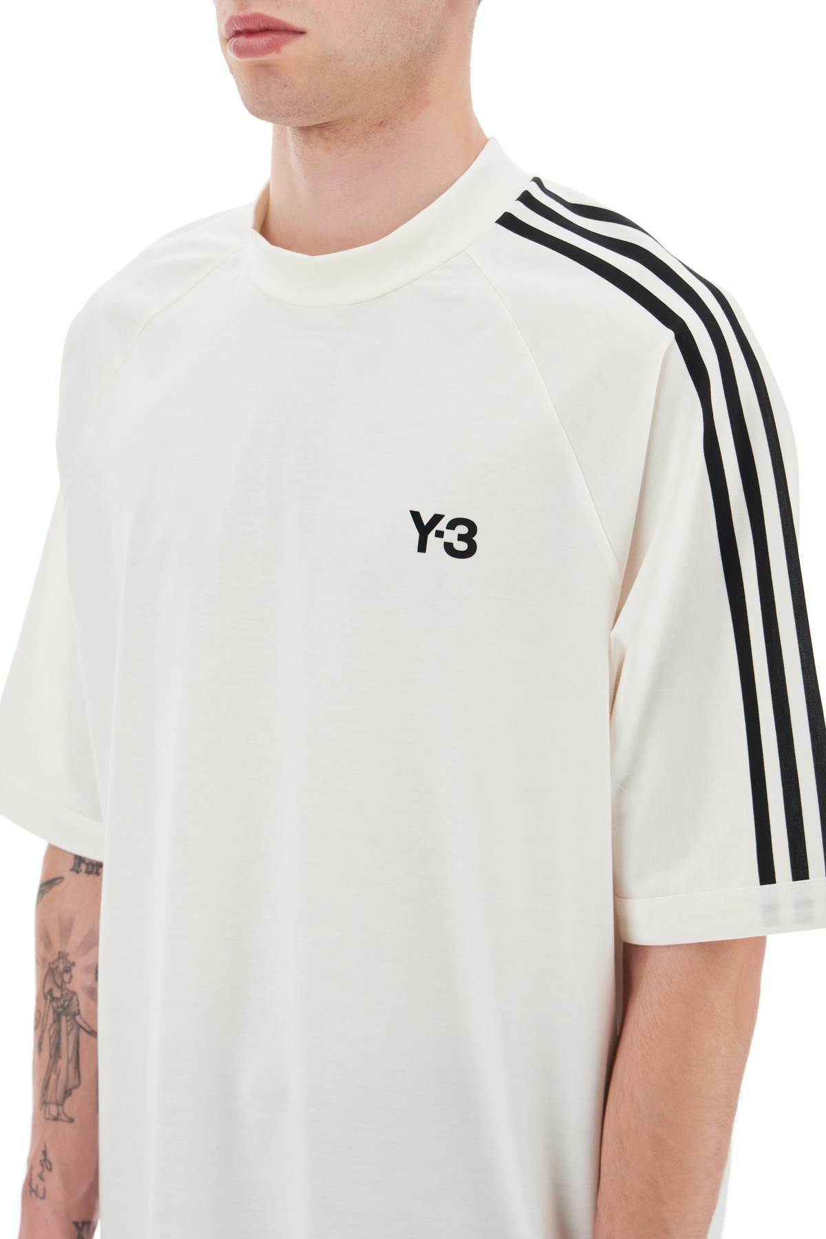 Y-3 3-stripes Crew-neck T-shirt Y-3