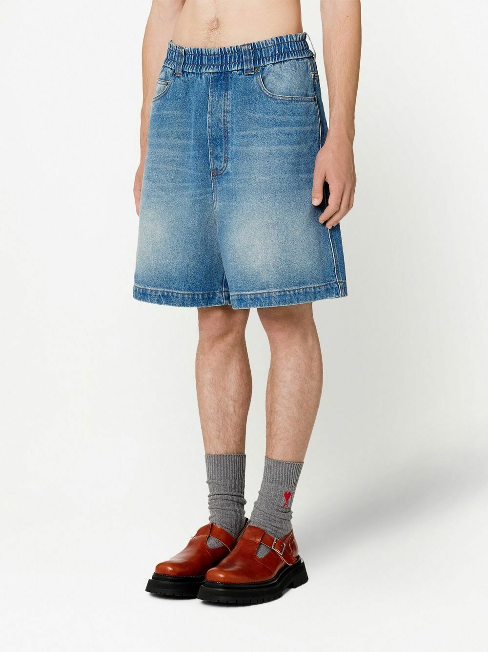 AMI PARIS - Cotton Shorts AMI