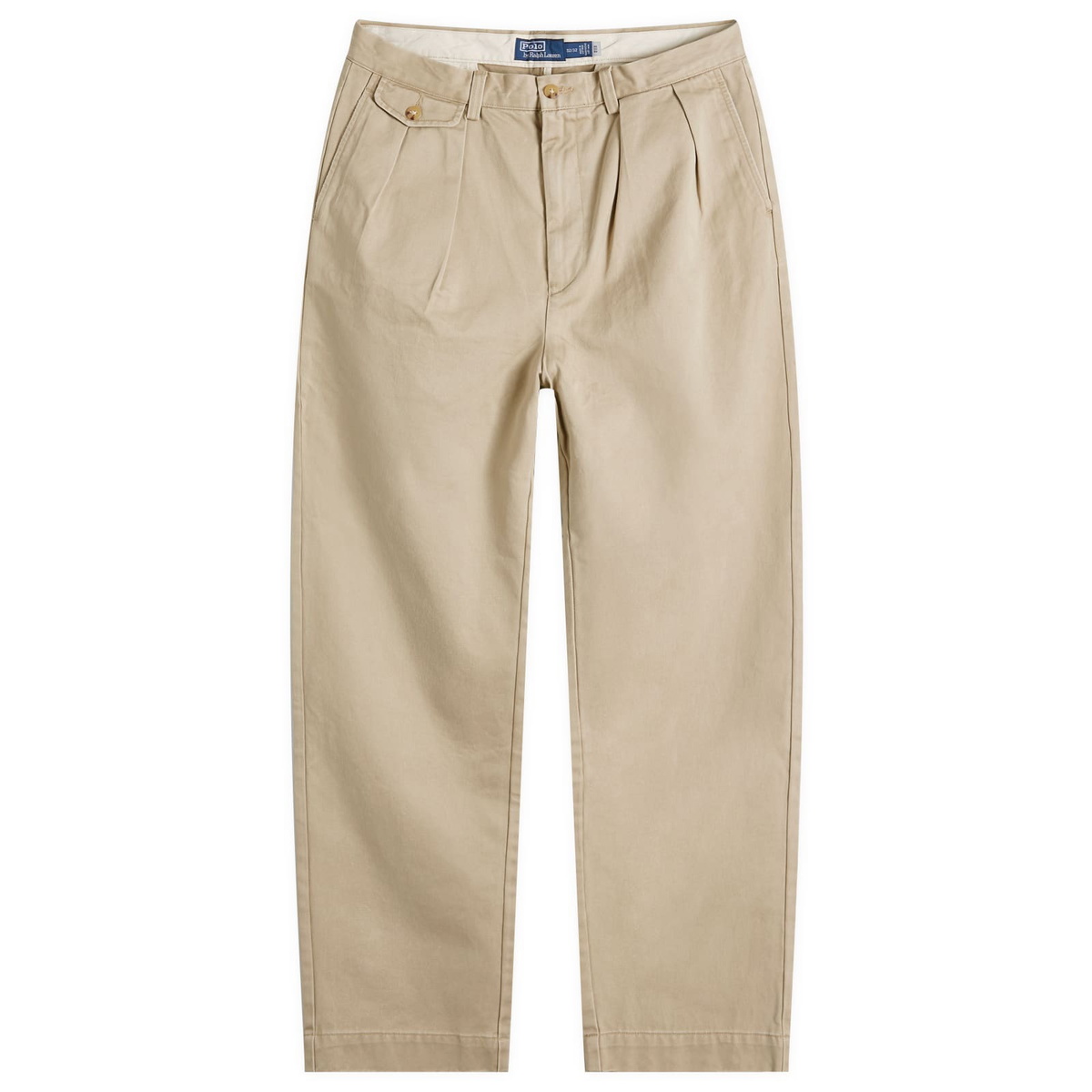 Polo Ralph Lauren Men's Whitman Pleated Chino in Rl Khaki Polo Ralph Lauren