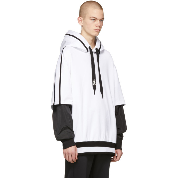 Dolce and Gabbana White and Black Removable Sleeves DandG Millennials ...