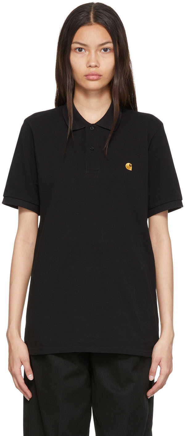 Carhartt Work In Progress Black Chase Polo Carhartt WIP